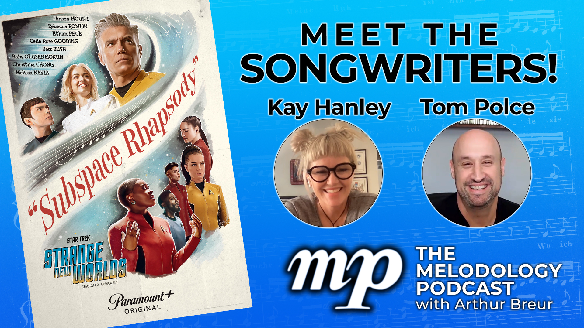 Meet the Star Trek: SNW Subspace Rhapsody songwriters!